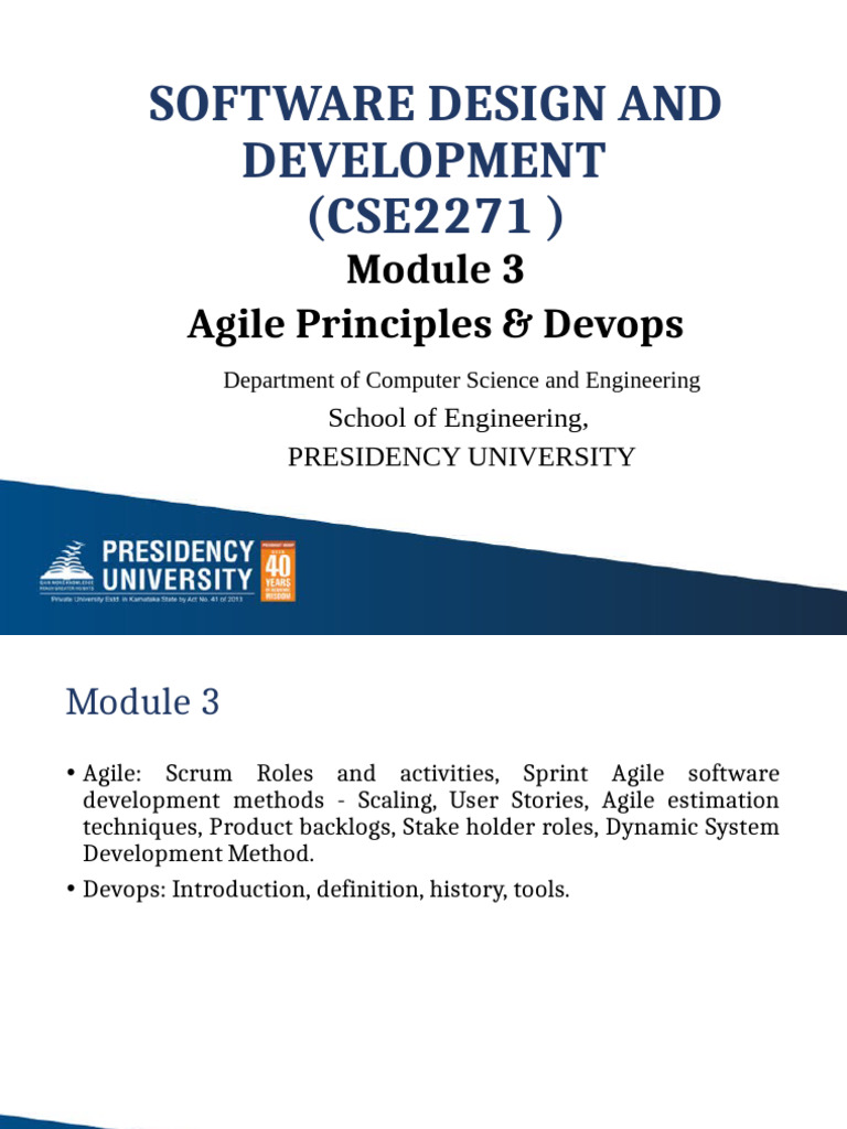 MODULE 3 Updated | PDF | Scrum (Software Development) | Agile Software ...