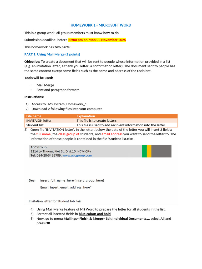 01 Homework1 - Microsoft Word | PDF | Microsoft Word | Computer File