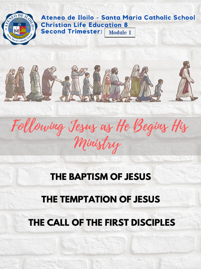 Module 2 - Temptation of Jesus | PDF | Jesus | Baptism