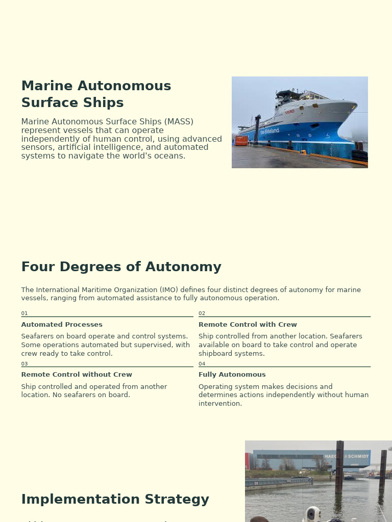 Marine Autonomous Surface Ships | PDF | Automation | Navigation