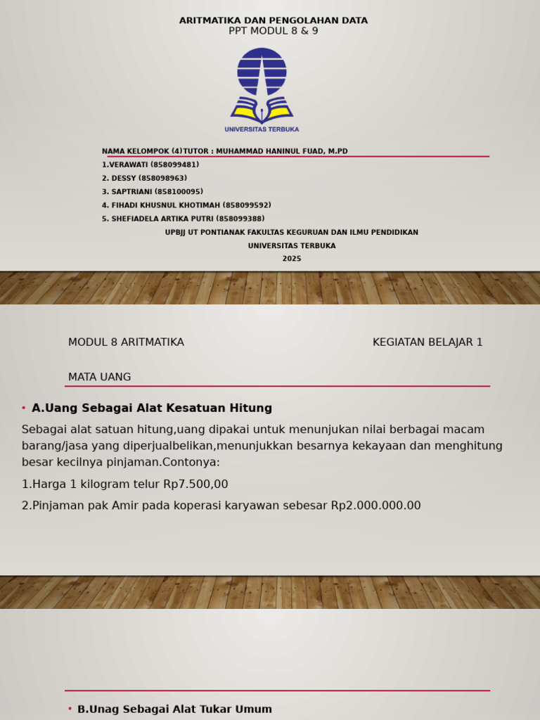Modul Aritmatika dan Data SD | PDF