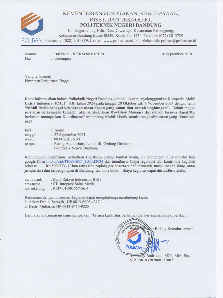 679 Und Workshop Manager KMLI 2024 | PDF