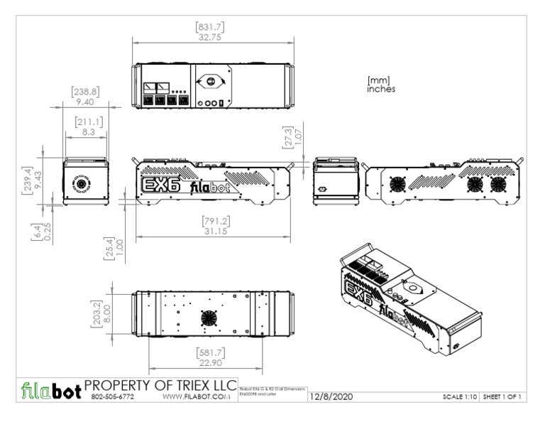 EX6 G Dimensions Longer Version | PDF