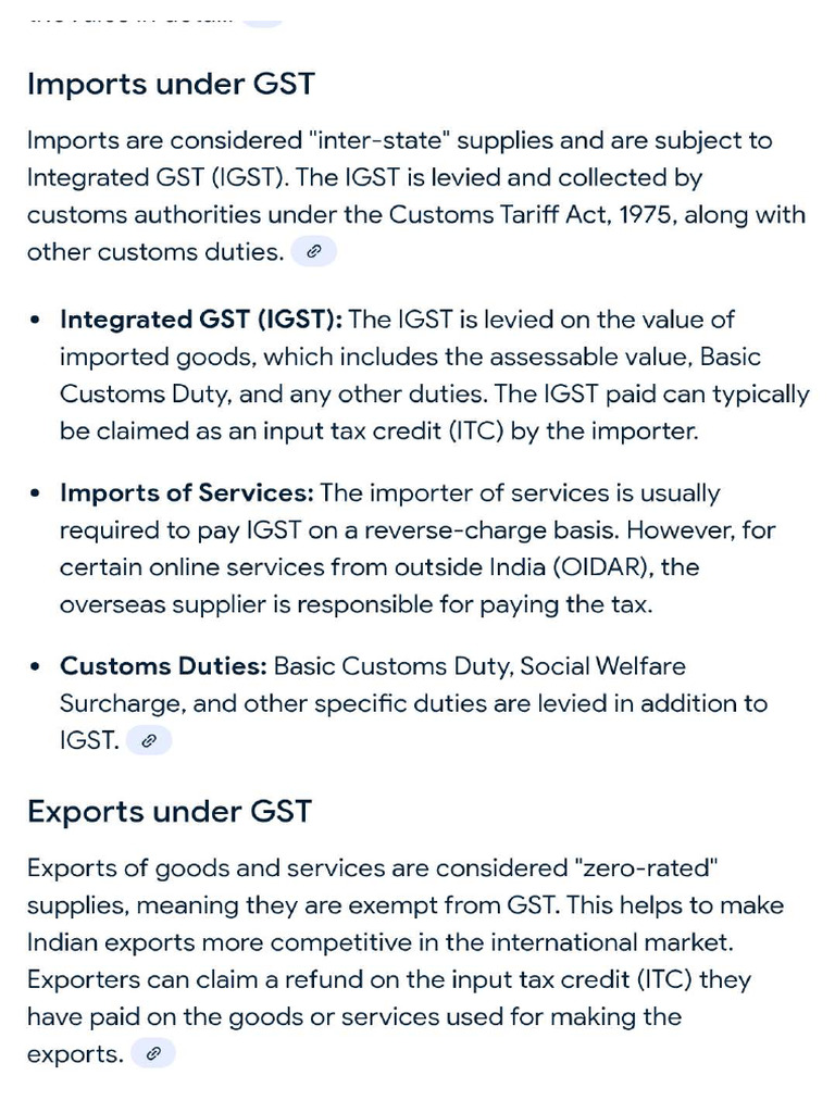 GST Notes 3 RD Year | PDF