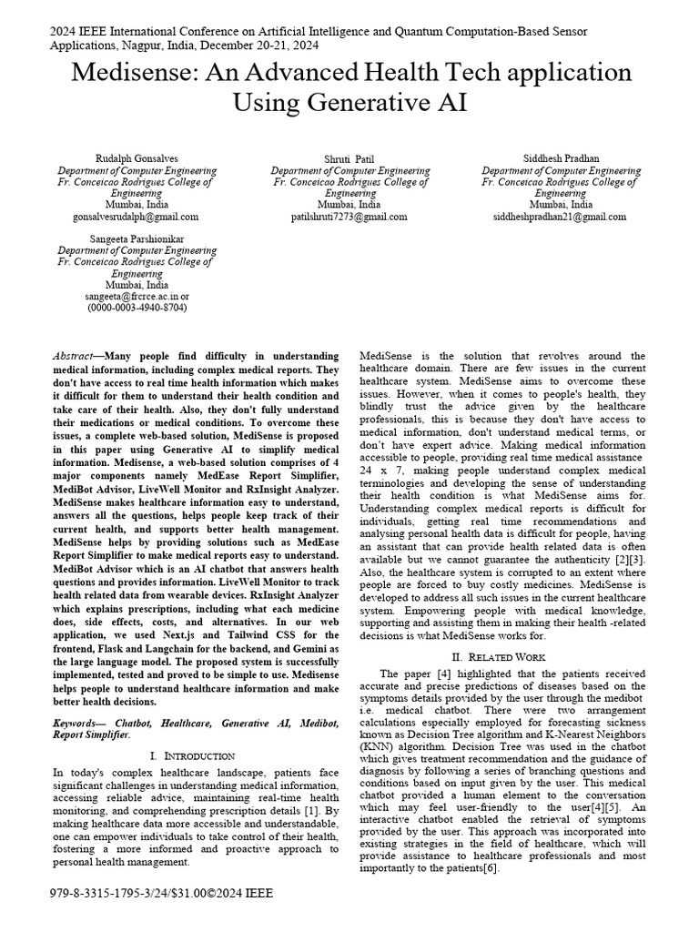 IEEE_FORMAT | PDF | Databases | Artificial Intelligence