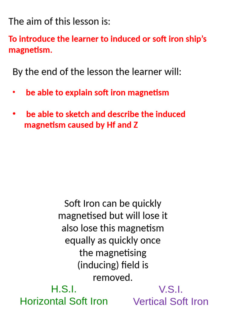 Magnetism Lesson 6 | PDF