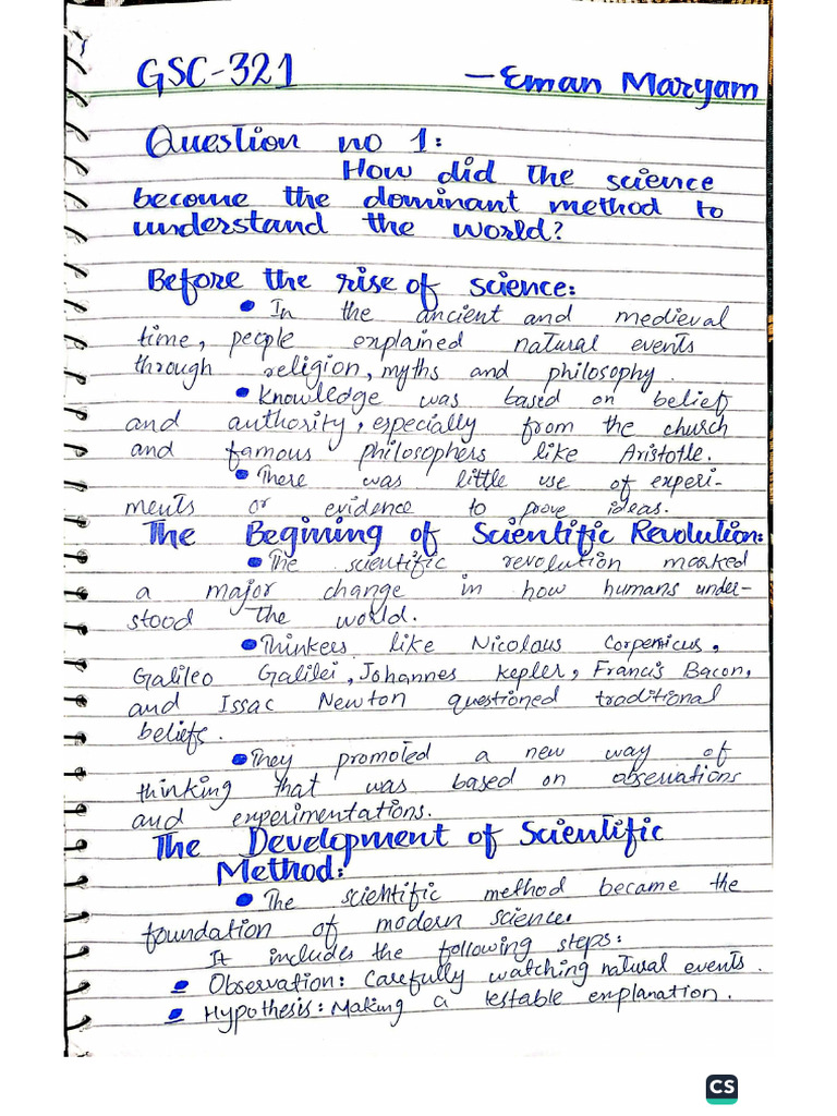 Science - The Dominant Method | PDF