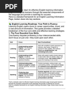 Comprehensive English Learning Guide | PDF | English Language | Word