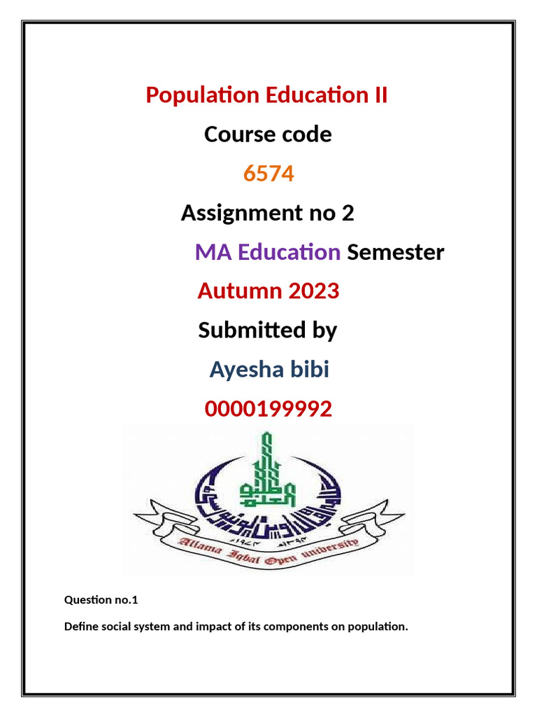 Population Education II 6574-2 | PDF | Environmental Degradation ...