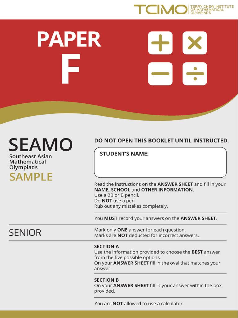 Seamo paper F example | PDF | Area | Euclid