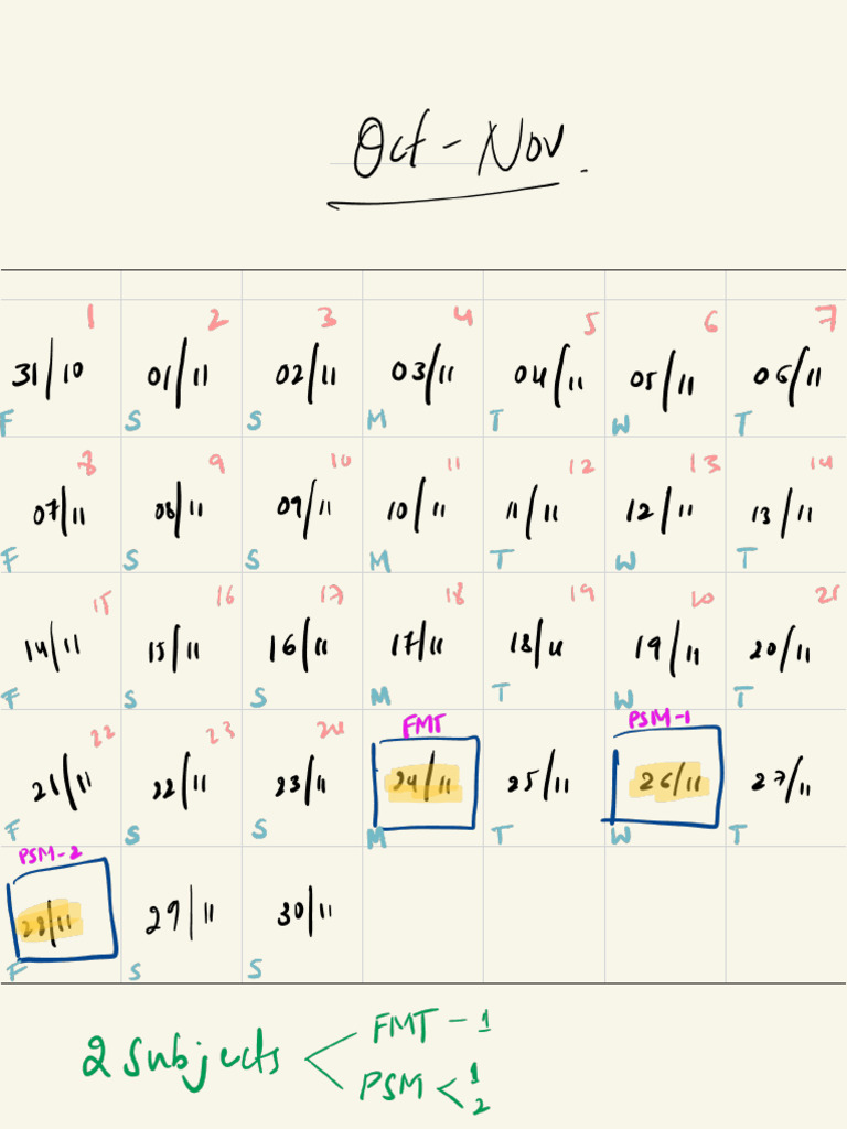 Exam Plan | PDF