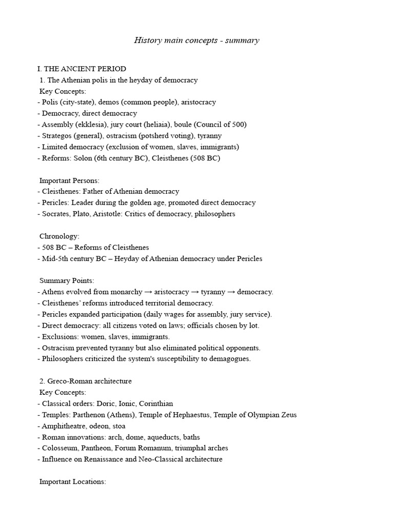 Key Concepts in Ancient and Medieval History | PDF | Jesus | Cold War