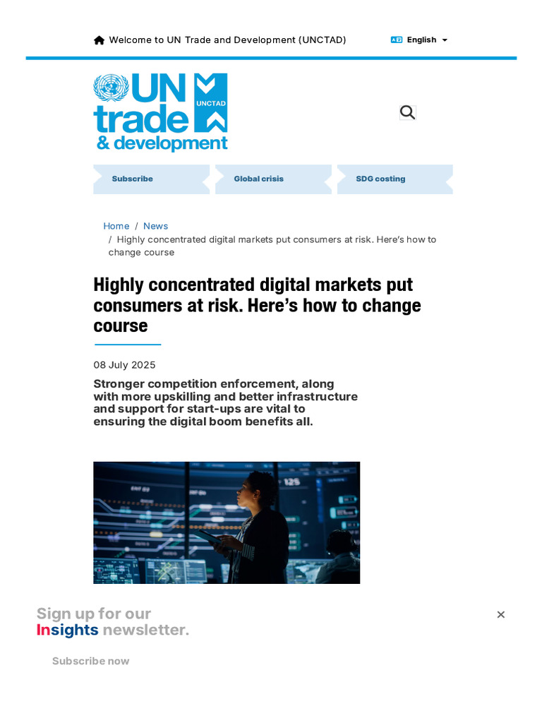 Highly Concentrated Digital Markets Put Consumers at Risk. Here's How ...