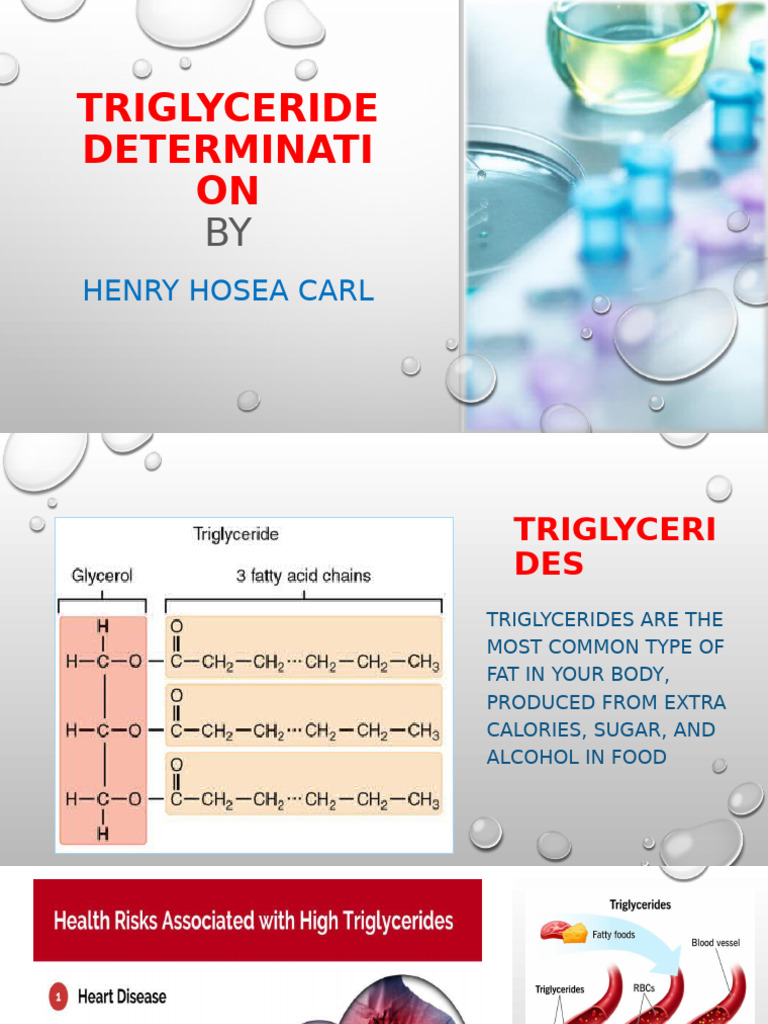 Triglyceride Determination | PDF | Blood Plasma