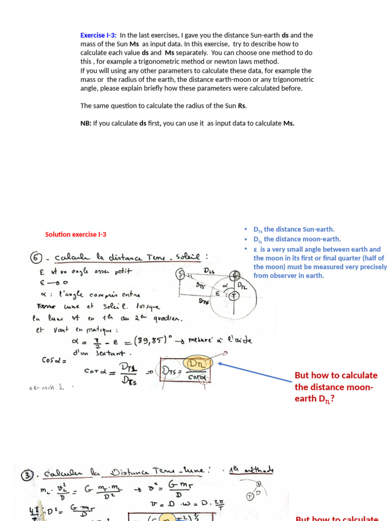 Correction Exercise I 3 | PDF