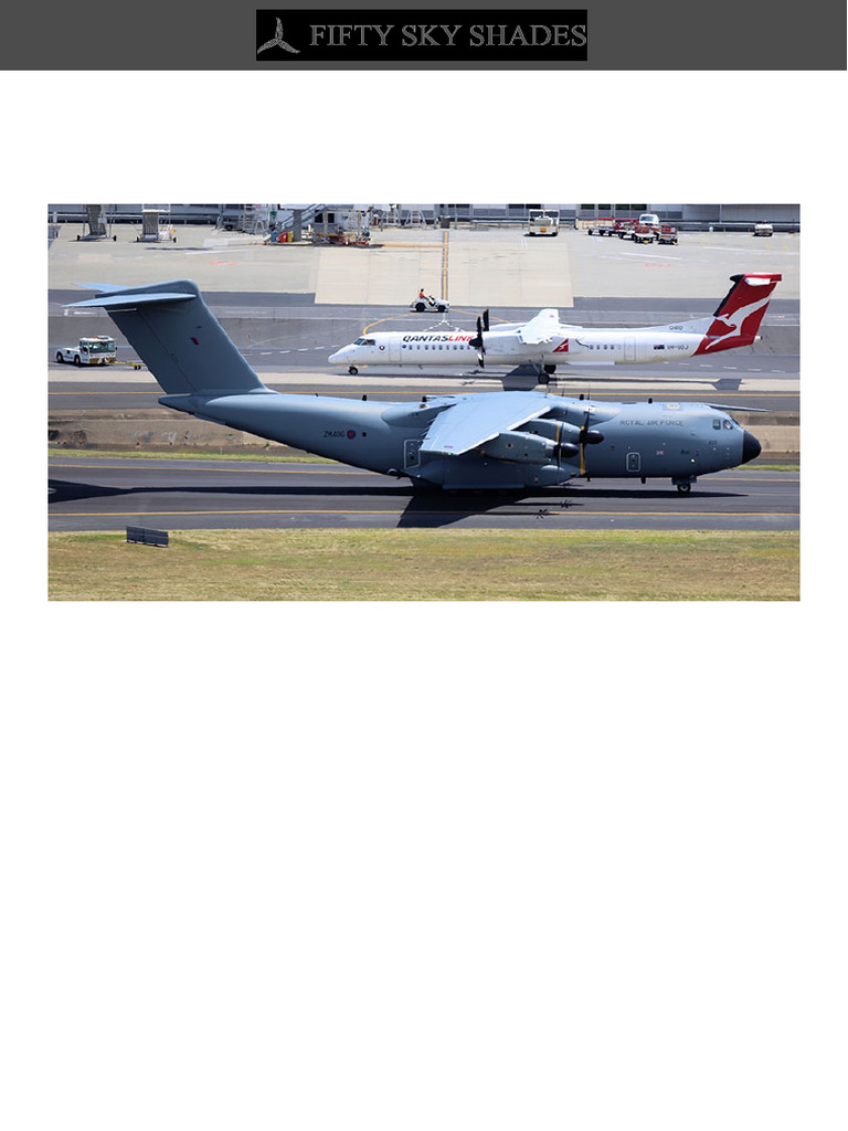 RAF A400m Makes Flying Visit | PDF