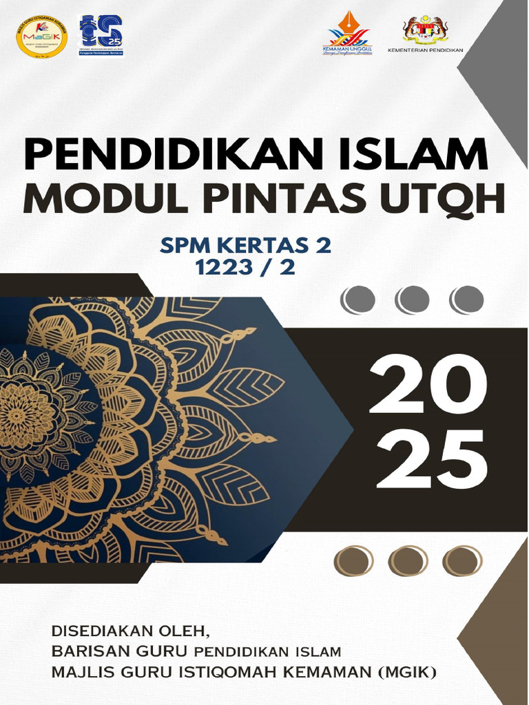 Modul Pantas Utqh Mgik Pai 2025 Terkini | PDF