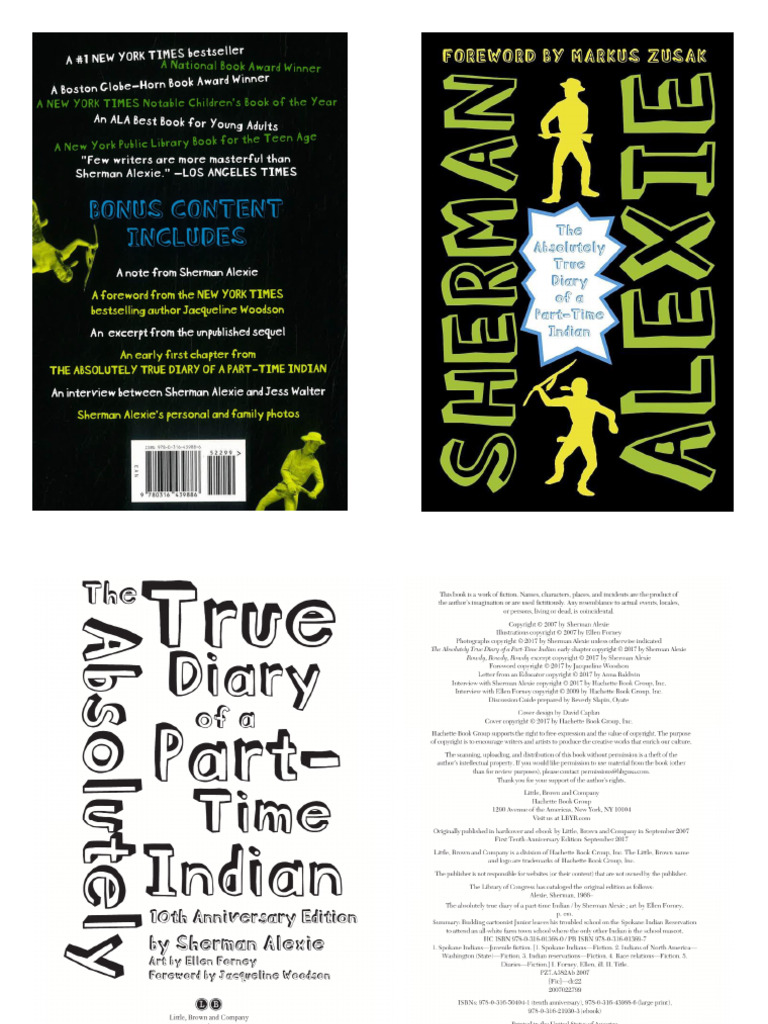 the absolutely true diary of a part time indian | PDF