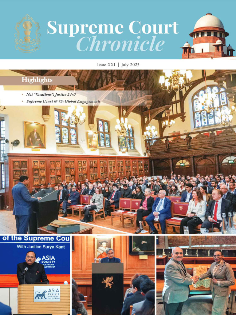 Supreme Court Chronicle July 2025 | PDF