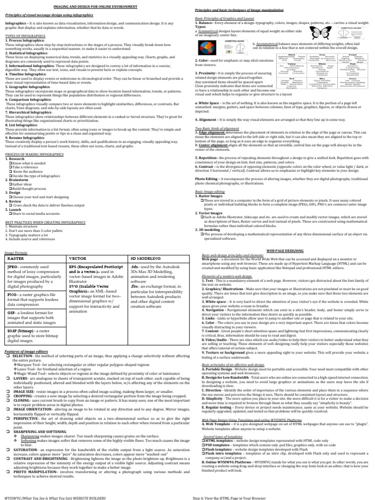 Graphic Layout | PDF | Infographics | Html