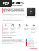 WTS Series Touch Screen Thermostat Overview | PDF | Thermostat | Vacuum ...