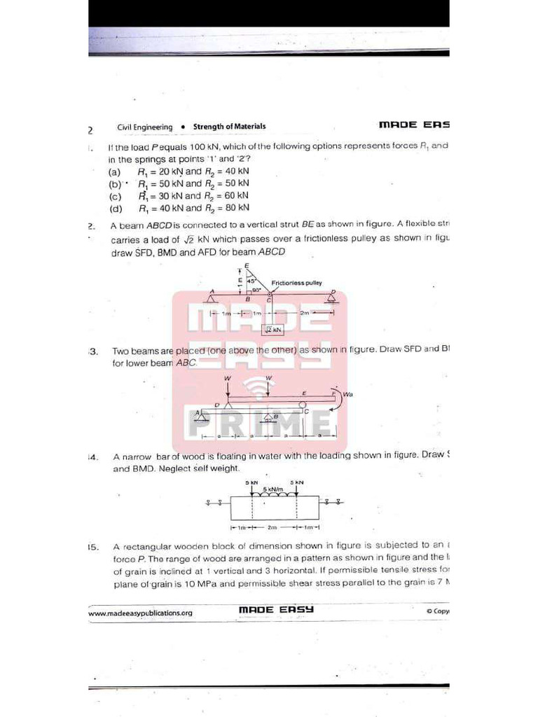 Som Extra Question | PDF