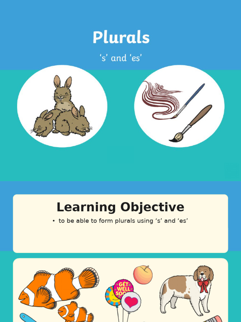 Plurals S and Es Teachings | PDF