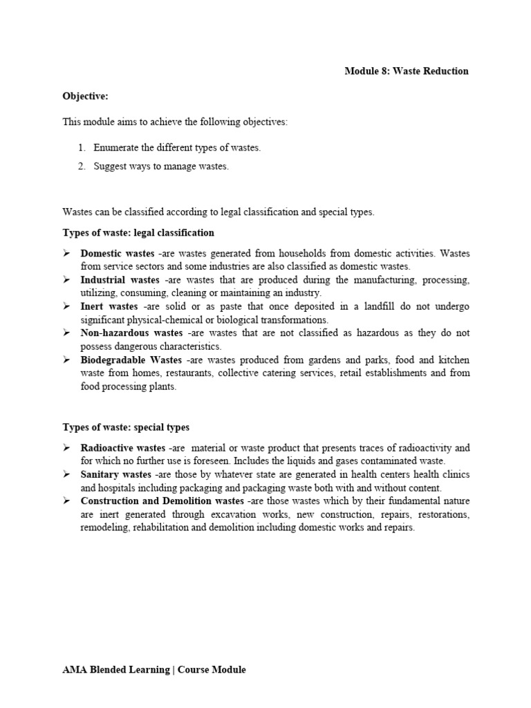 Waste Reduction Strategies in Healthcare | PDF | Waste | Waste Management
