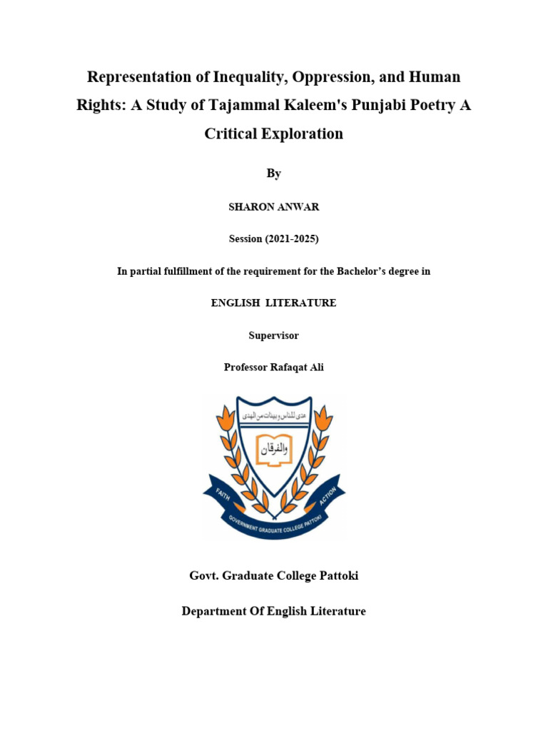 Mr. Sharon(1) | PDF | Intersectionality | Postcolonialism
