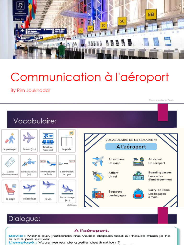Communication À L'aéroport | PDF