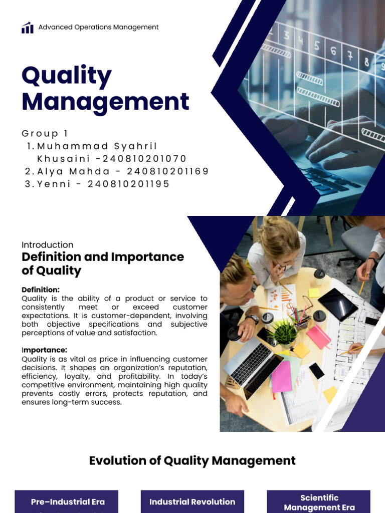 MOL Group 1 - Compressed | PDF | Quality (Business) | Quality Management