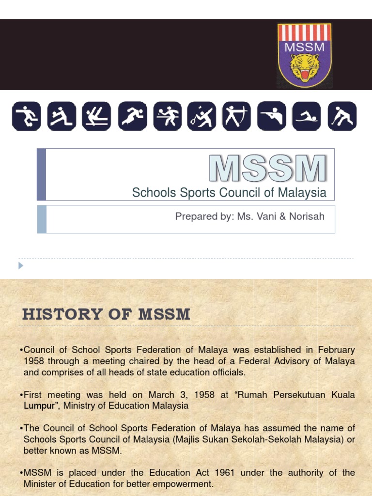 MSSM | PDF | Malaysia | Association Of Southeast Asian Nations
