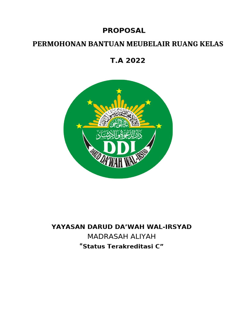 Proposal Meubeler Ma | PDF