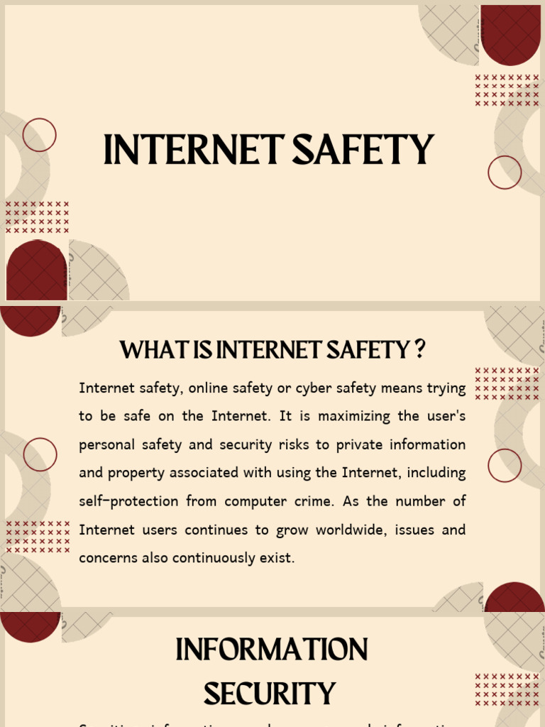 Essential Guide to Internet Safety | PDF | Computing | Internet