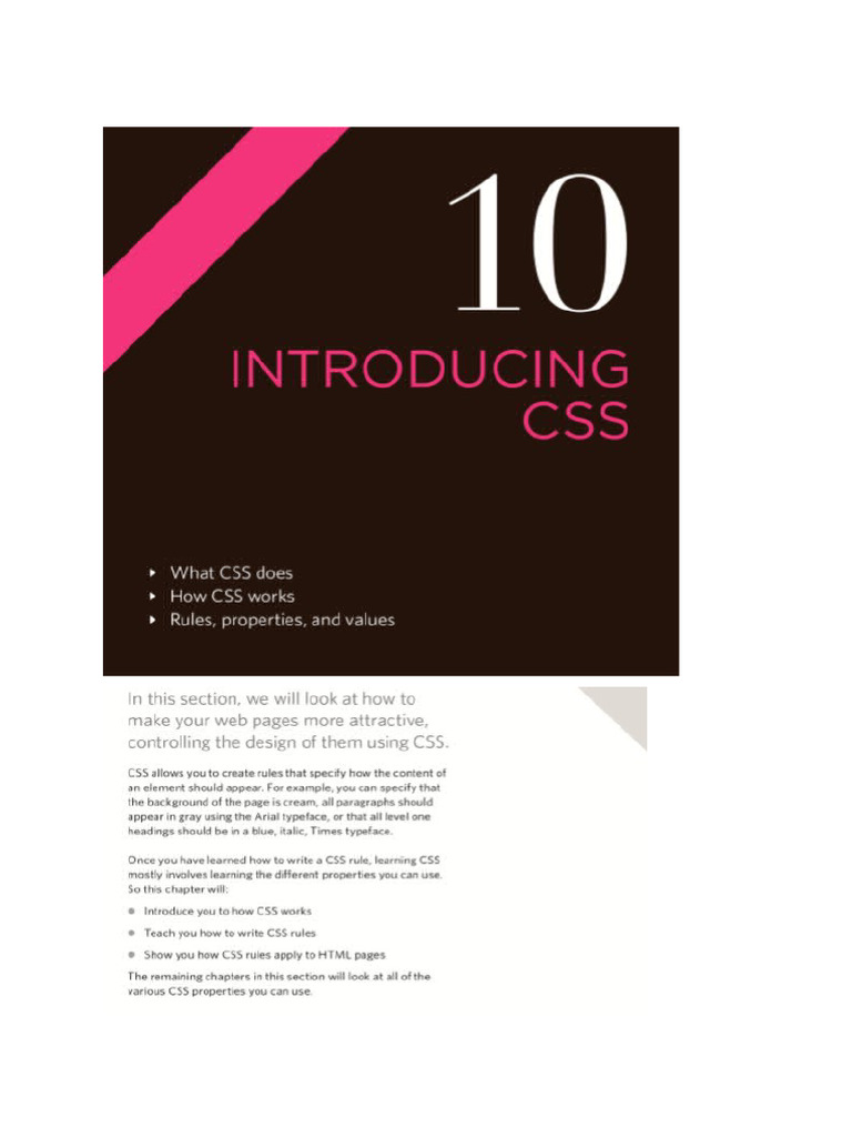 CSS 1 Intro | PDF