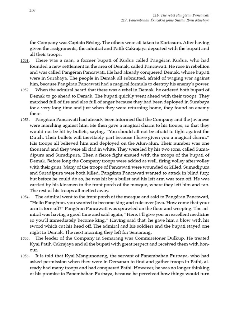 Rebellion and Power Struggles in Java | PDF