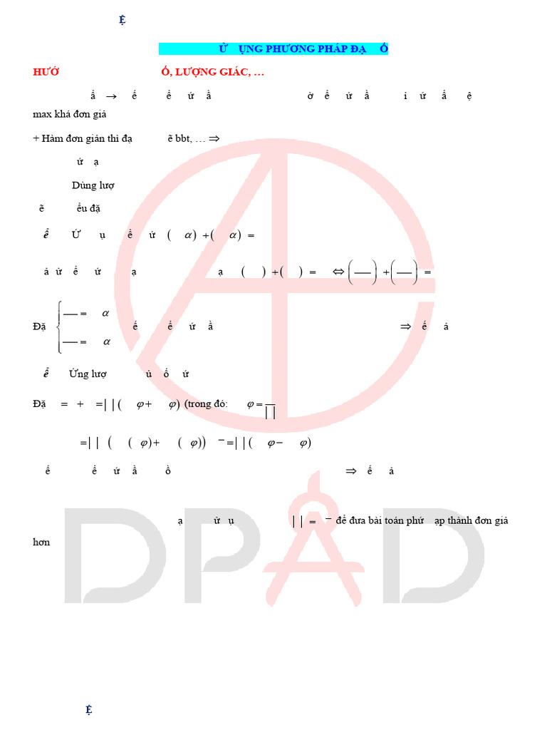 B7 - Min Max Số Phức (Pp Đại Số) | PDF