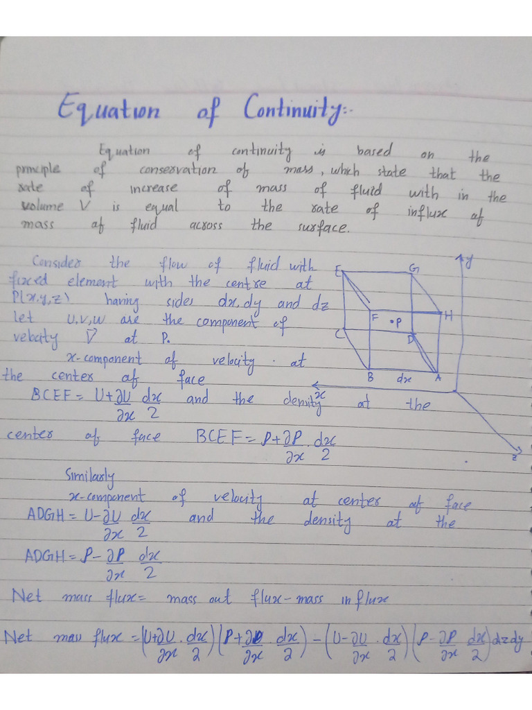 Fluid Mechanics-I Assignment 1 | PDF