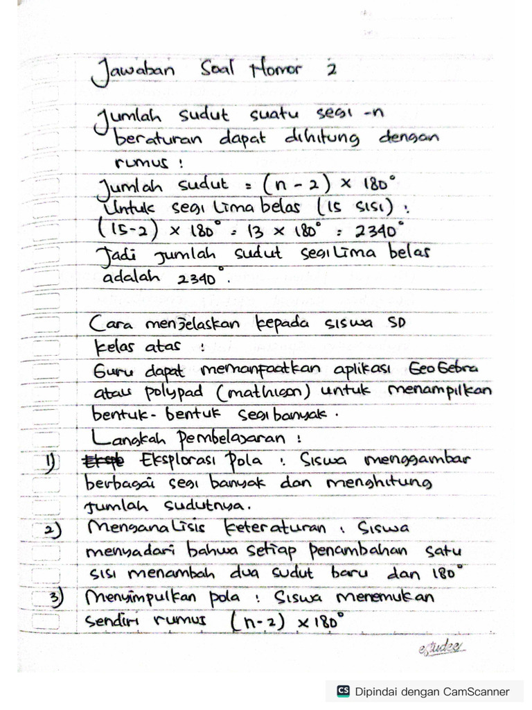 Tulis Tangan Nomor 2 TT 1 | PDF
