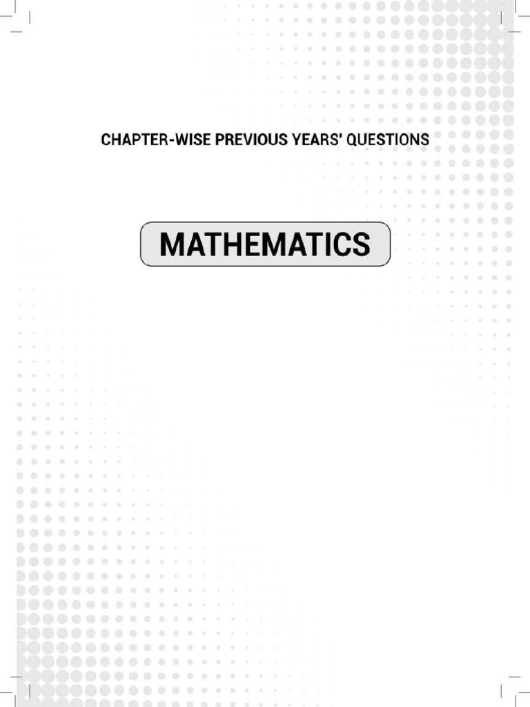 CBSE-X Chapterwise (Previous Years) Qs - Science & Mathematics - Final - 11zon PDF | PDF