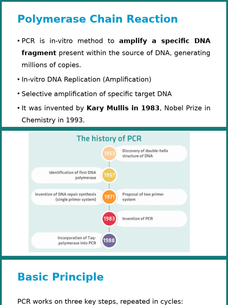 PCR Techniques and Applications Overview | PDF | Polymerase Chain ...