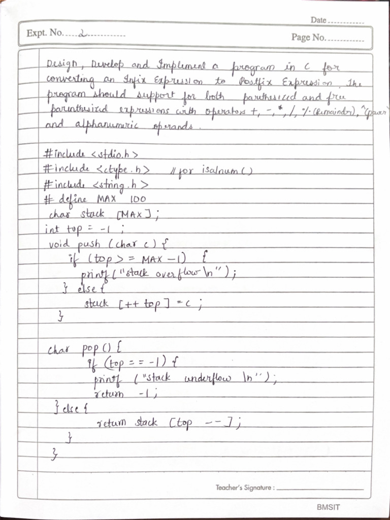 Exp 2,3 | PDF