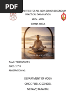 BVA451 Sports and Yoga-II Syllabus | PDF | Meditation | Yoga