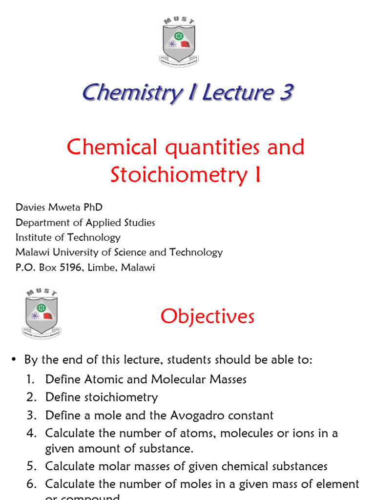 Stoichiometry I-IV | PDF | Mole (Unit) | Stoichiometry