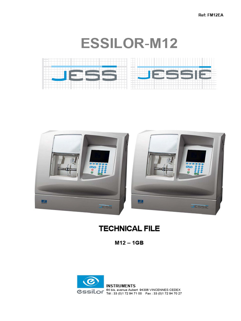 Part List - Essilor - Biseldora - Jess | PDF | Washer (Hardware) | Screw