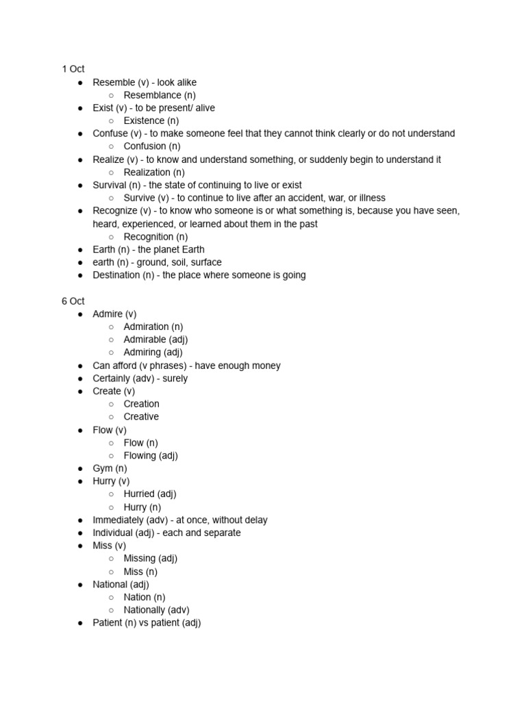 Vocabulary for AK Words | PDF | Burglary