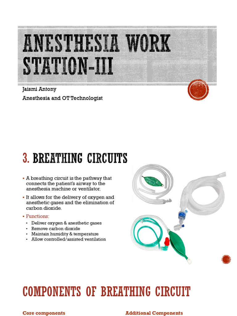 Anesthesia Work Station 1c | PDF | Materials | Chemical Substances