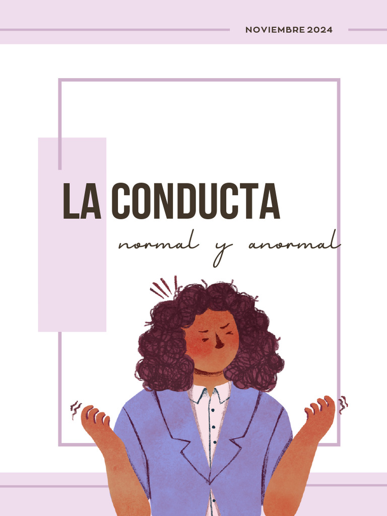 Conducta Normal y Anormal: Definición y Ejemplos | PDF | Comportamiento ...