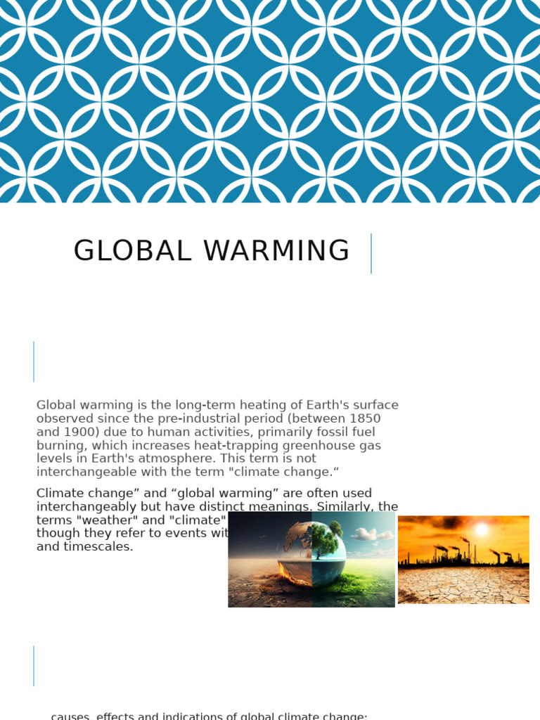 Global Warming | PDF