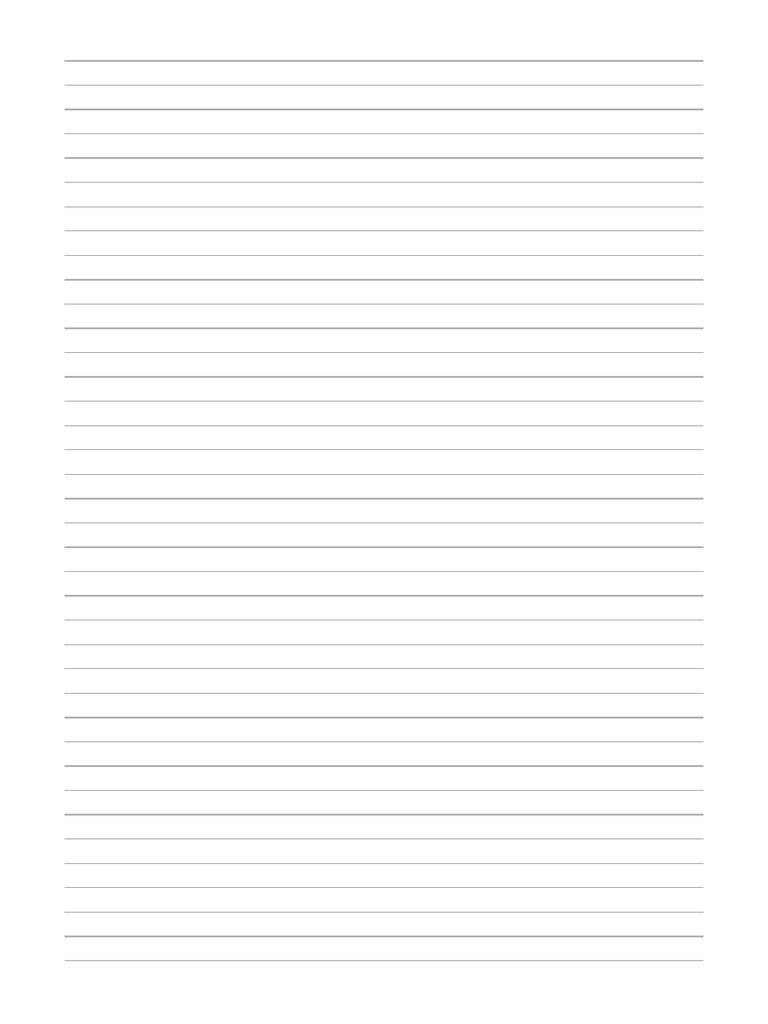 A4 Hindi Ruled Page | PDF